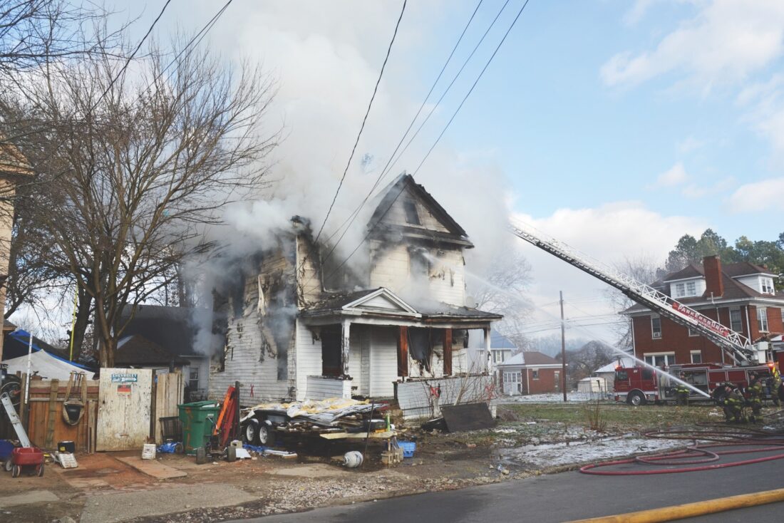 House collapses due to structure fire Saturday | News, Sports, Jobs ...
